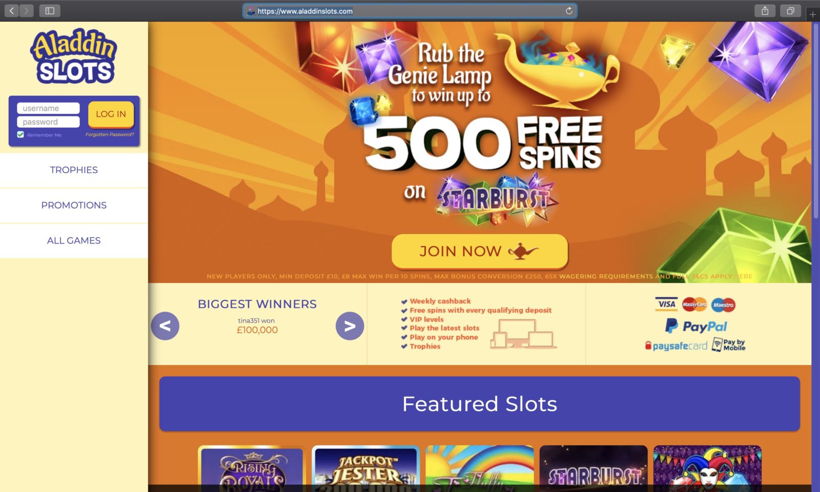Aladdin Slots Sister Sites – Play at Sites like Aladdin Slots Casino (2022)