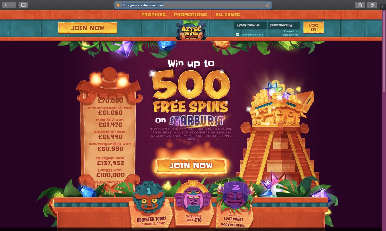 Aztec Wins Sister Sites – Play at Sites like Aztec Wins Casino (2024)