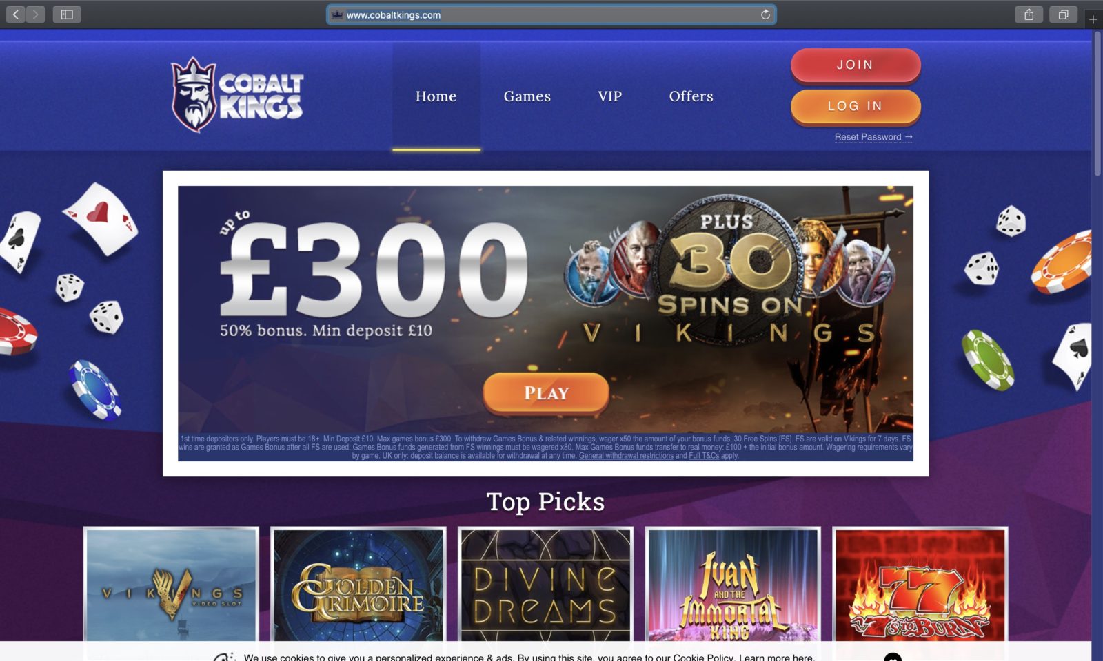 Cobalt Kings Sister Sites – Play at Sites like Cobalt Kings Casino (2024)
