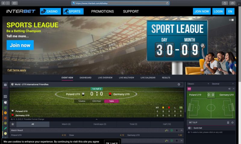 Interbet Sister Sites – Play at Sites like Interbet (2023)