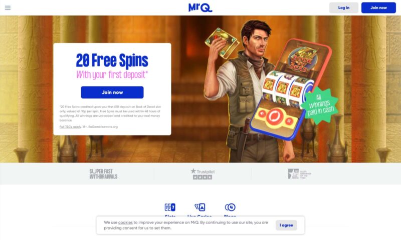 Mr Q Casino – Sister Sites & Review for 2023