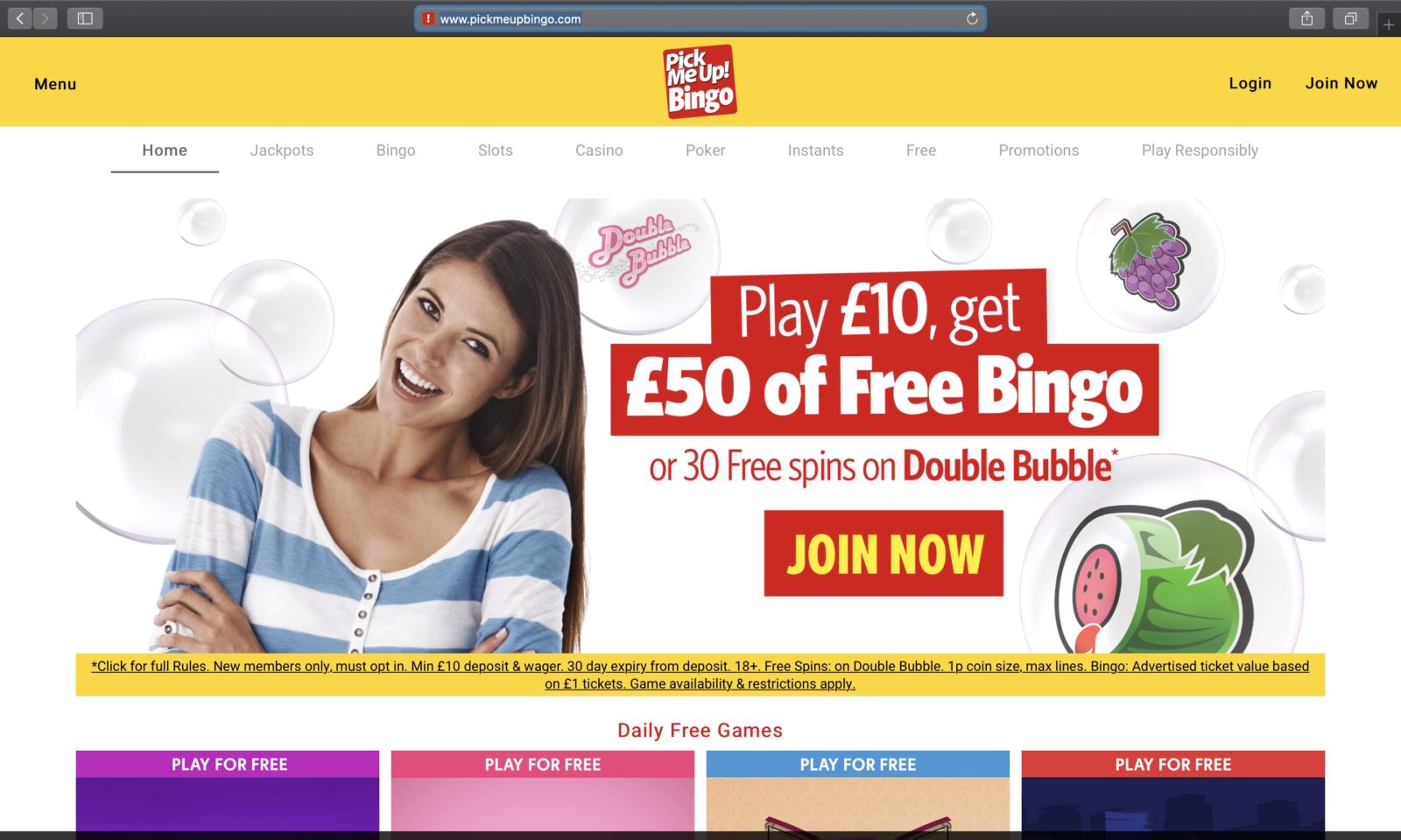 Pick Me Up Bingo Sister Sites – Play at Sites like Pick Me Up Bingo (2023)